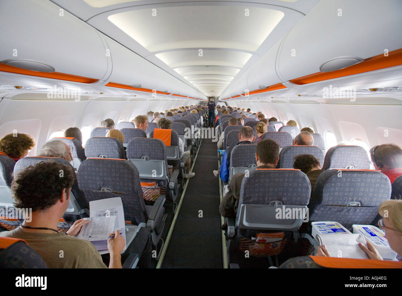Easy jet interior hi-res stock photography and images - Alamy
