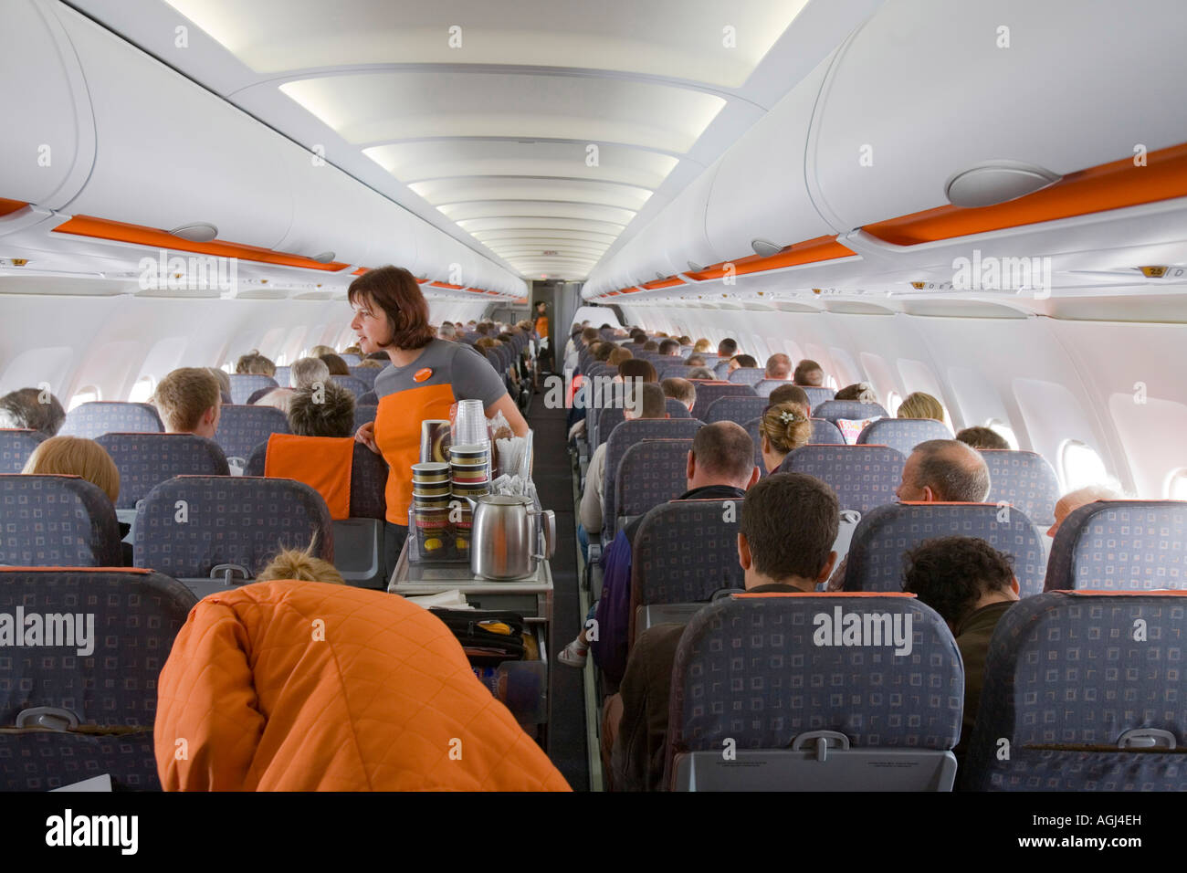 Easy jet interior hi-res stock photography and images - Alamy