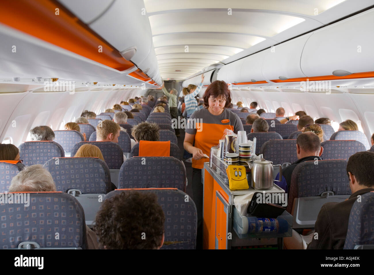 Easy jet interior hi-res stock photography and images - Alamy