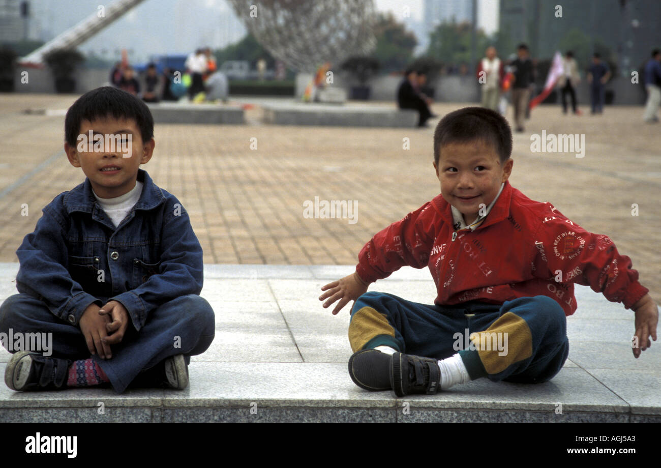 Kids Shanghai China Stock Photo - Alamy