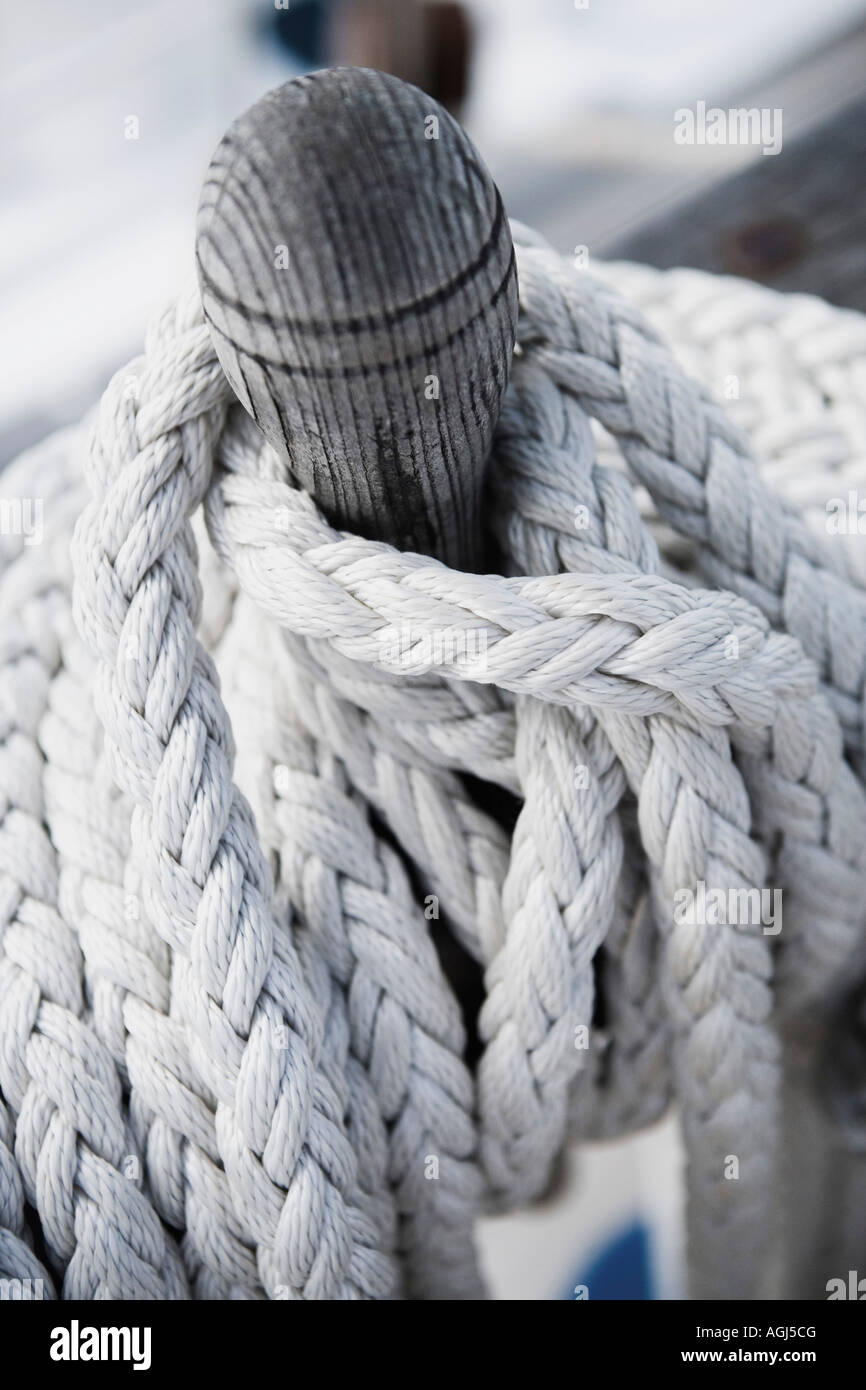Close-up of a rope Stock Photo - Alamy