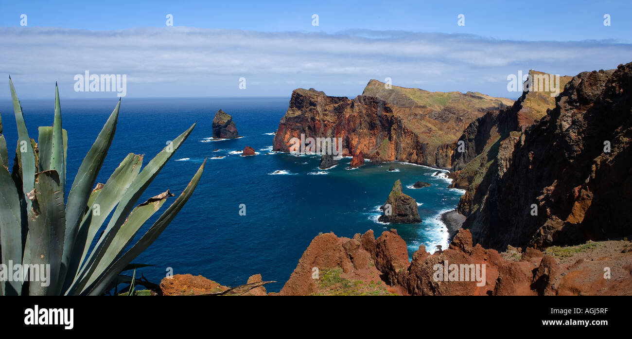 Madeira Point St Lawrence and Atlantic Ocean Stock Photo - Alamy