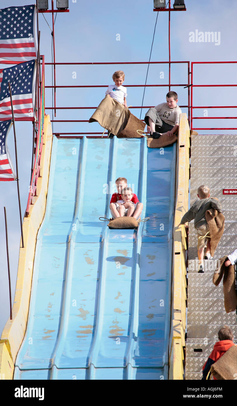 Childrens fairground ride funfair fun hi-res stock photography and ...