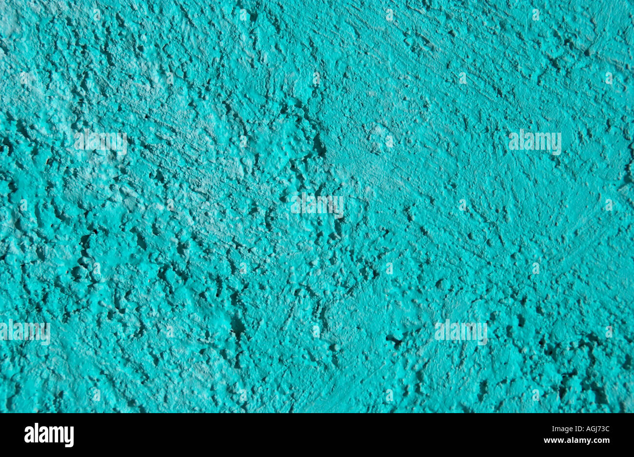 Aqua colored stucco background Stock Photo - Alamy