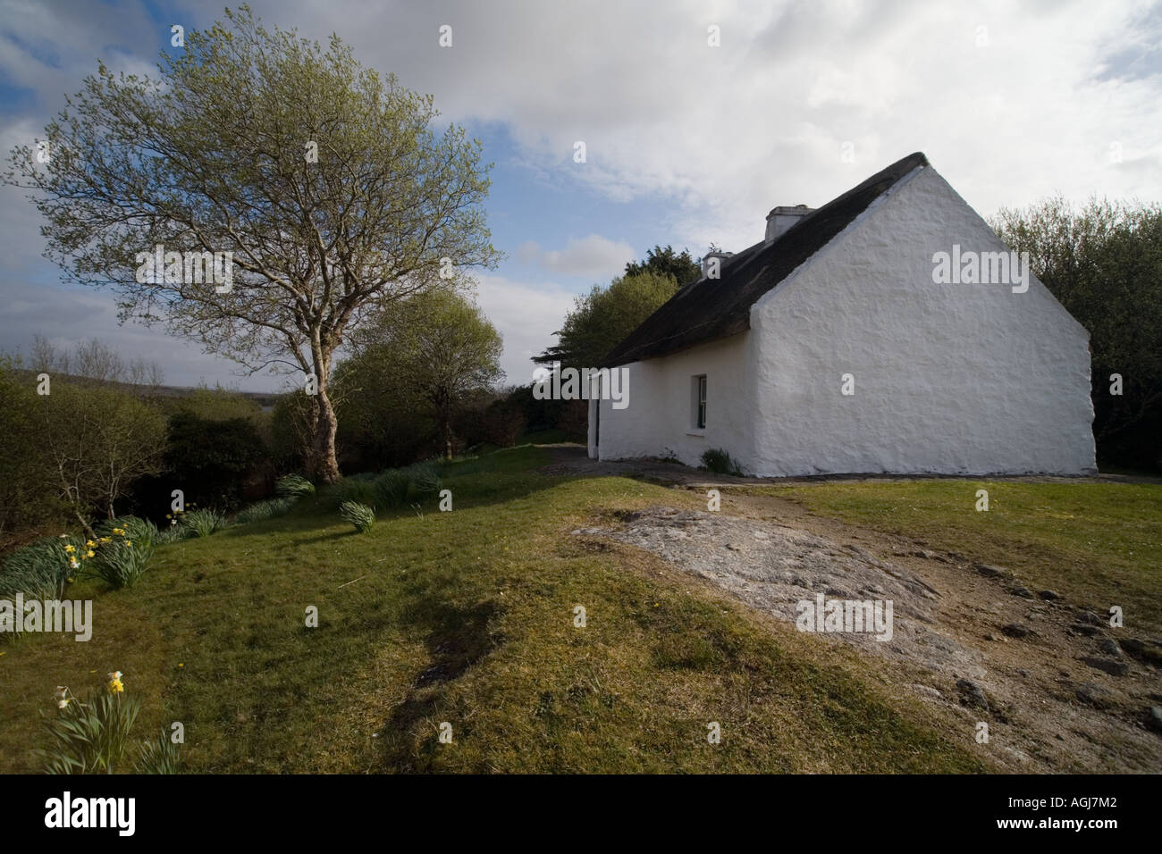Padraig Pearse's Cottage Rosmuc Connemara Ireland Stock Photo - Alamy