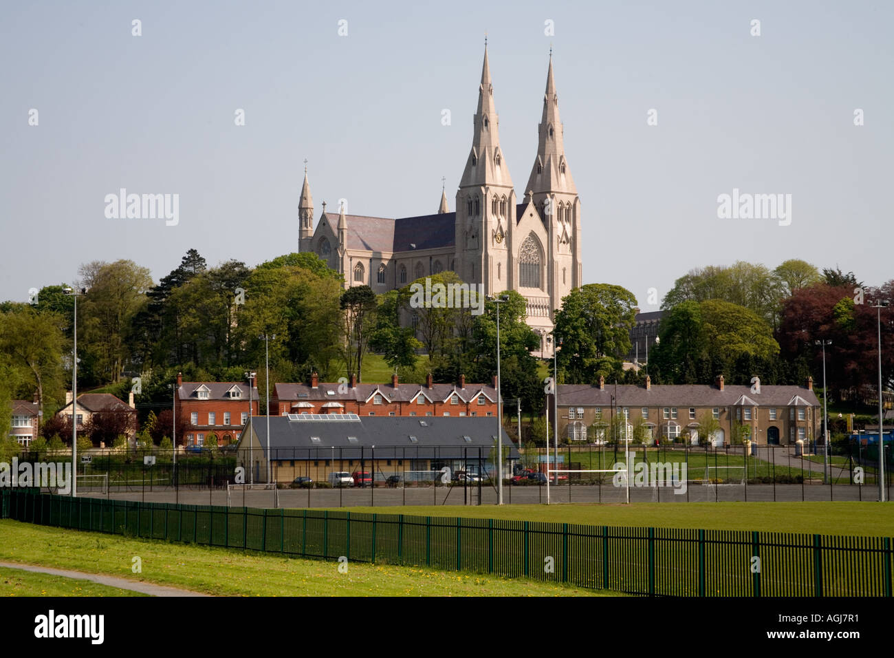 St patrick cathedral armagh hi-res stock photography and images - Alamy