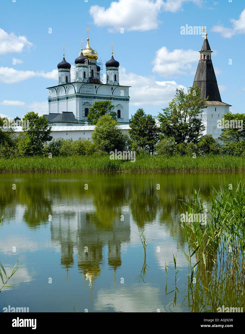 Monastery in the Moscow area Stock Photo - Alamy