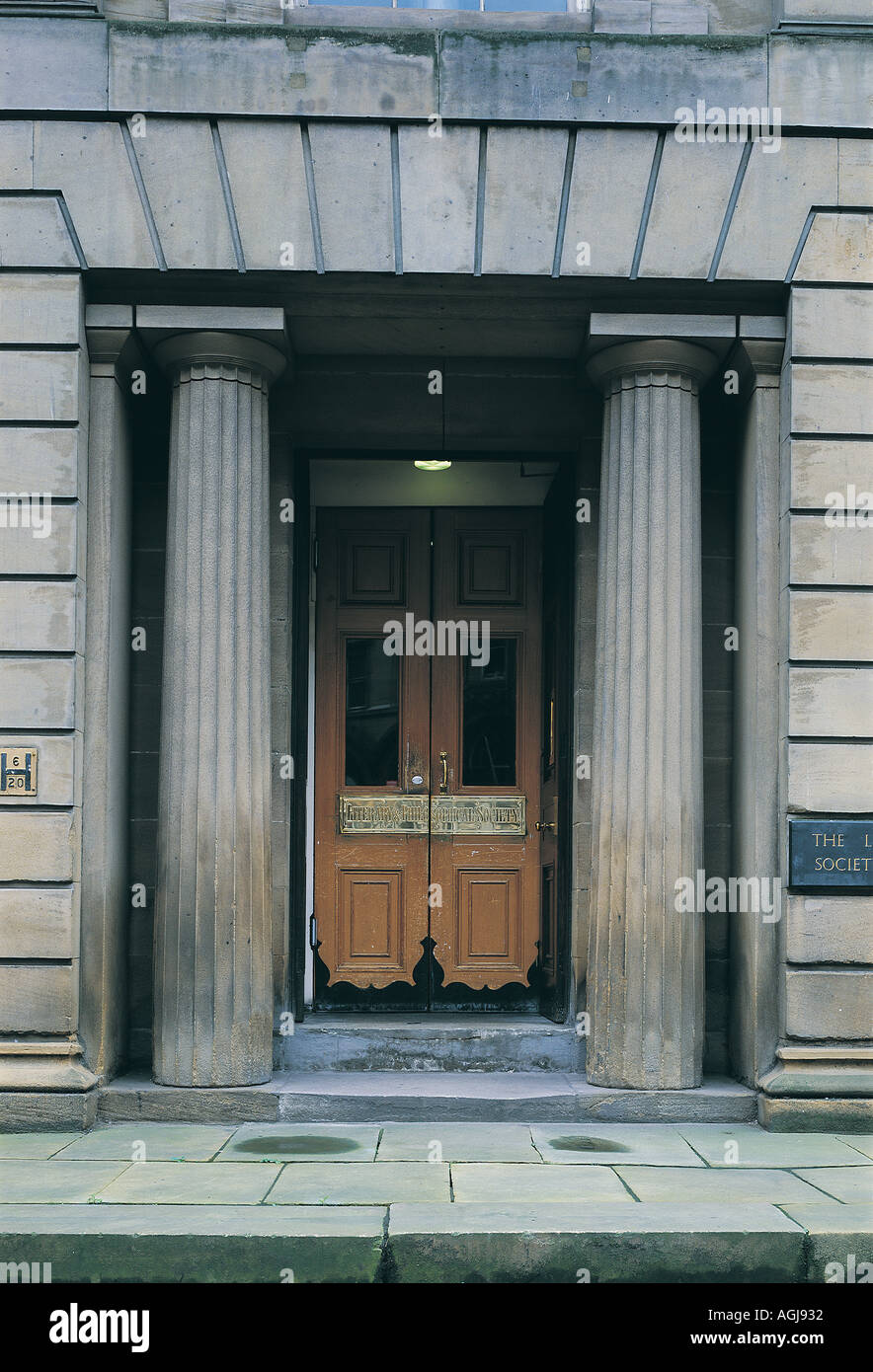 literary and philosophical society newcastle upon tyne uk Stock Photo ...