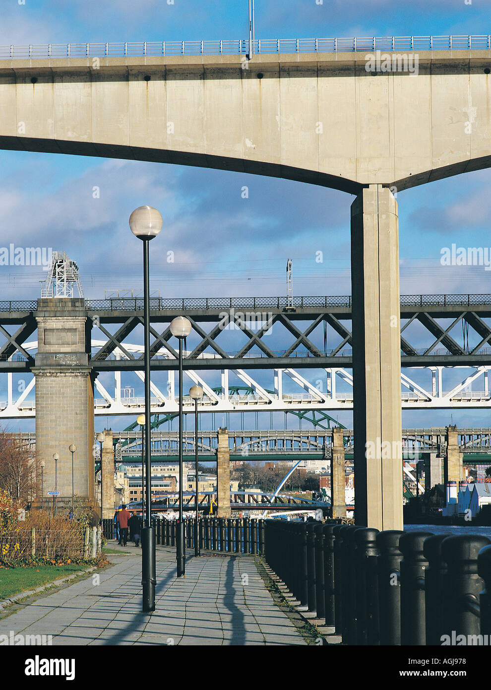 Seven bridges newcastle hi-res stock photography and images - Alamy