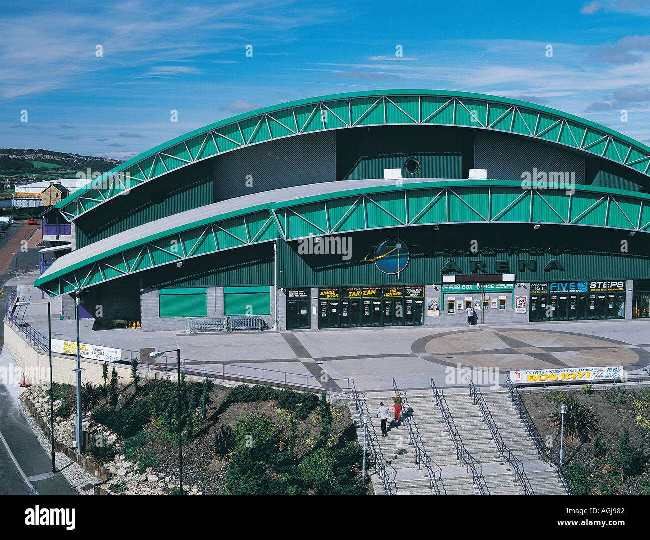Metro Arena Newcastle Upon Tyne Stock Photo - Alamy