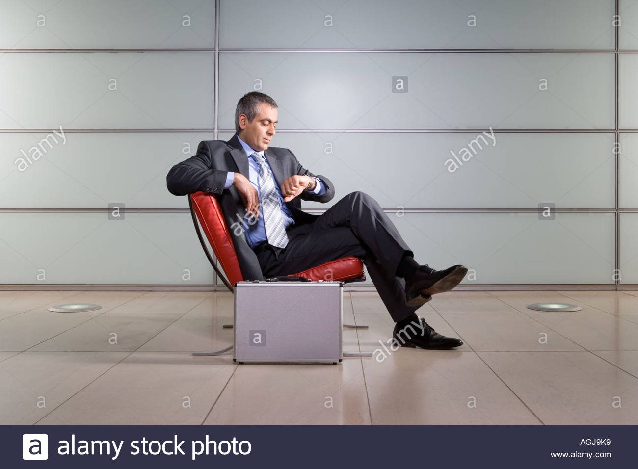 Businessman waiting Stock Photo, Royalty Free Image: 8126712 - Alamy