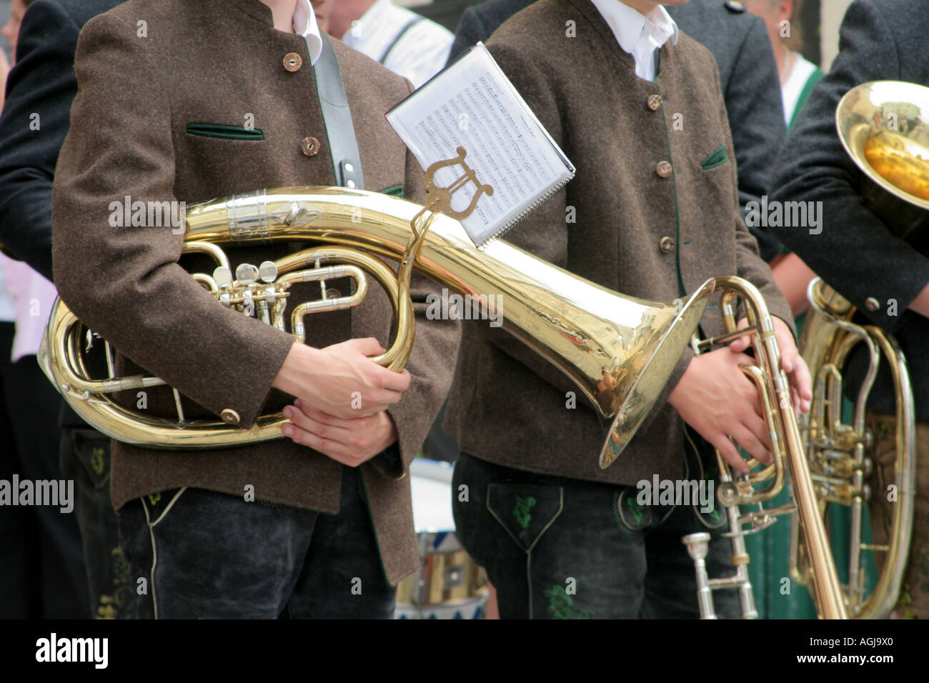 Cornet player hi-res stock photography and images - Alamy