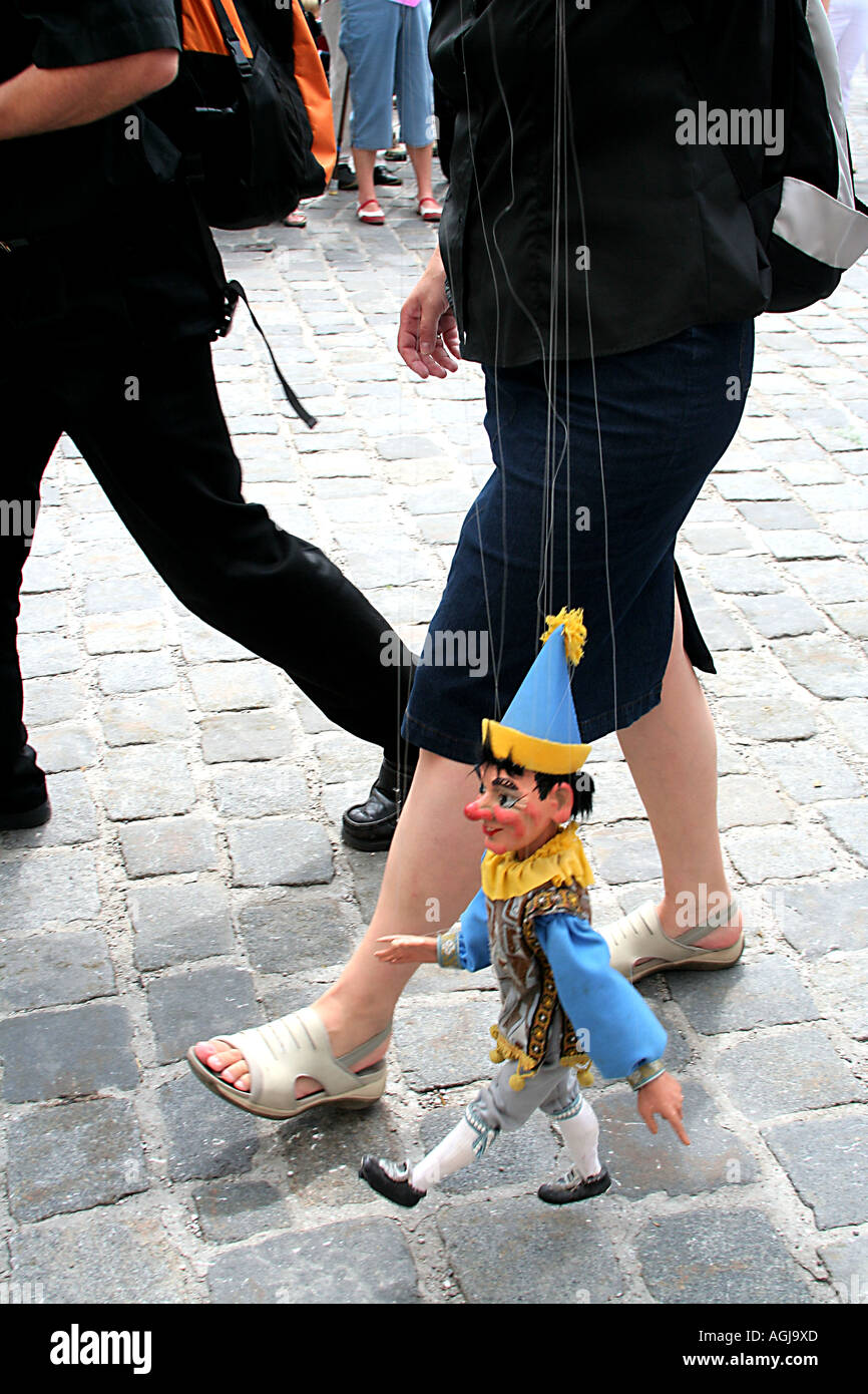 Walking puppet hi-res stock photography and images - Alamy