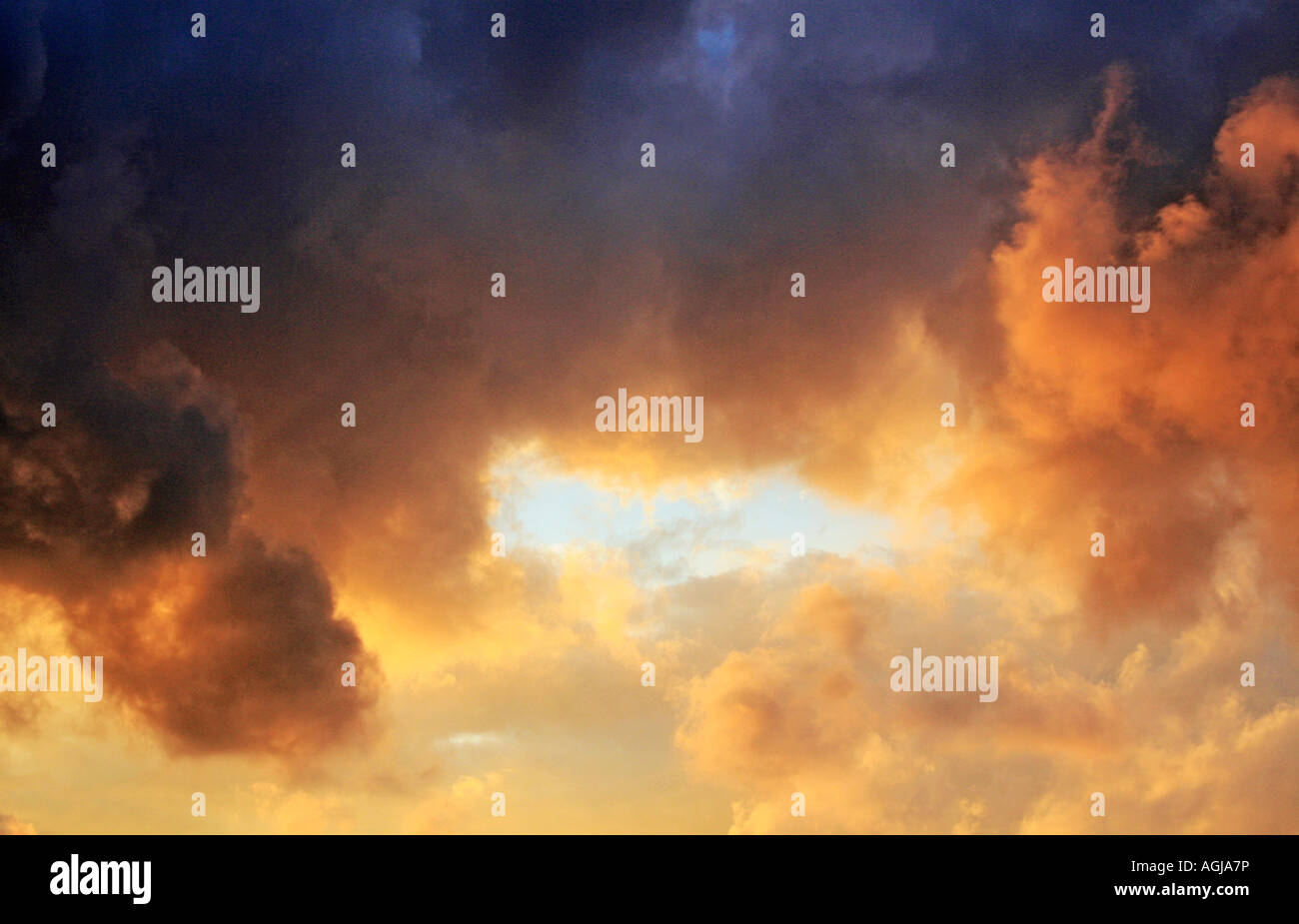 Colorful Storm Clouds Stock Photo - Alamy