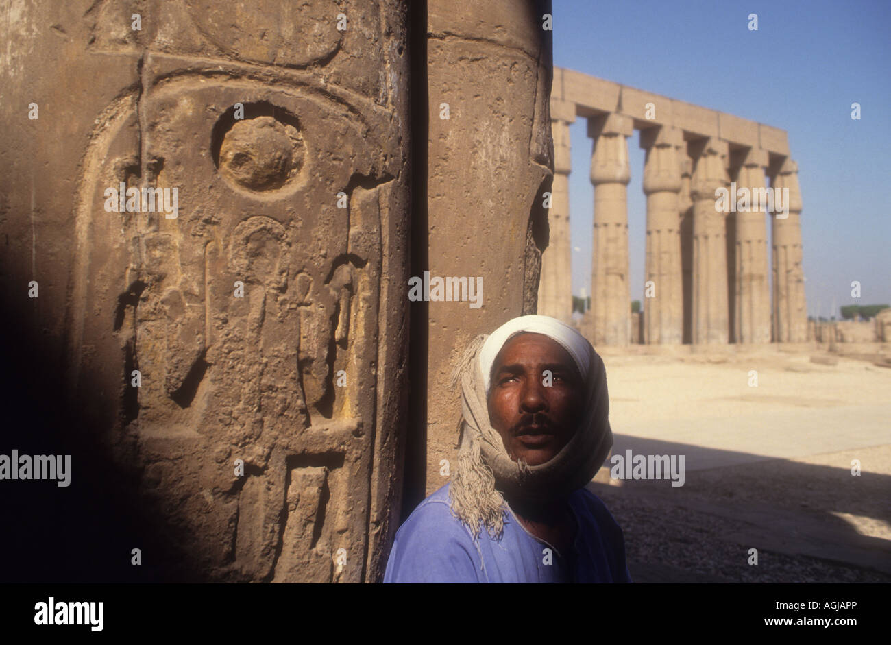 Inside temple luxor hi-res stock photography and images - Alamy