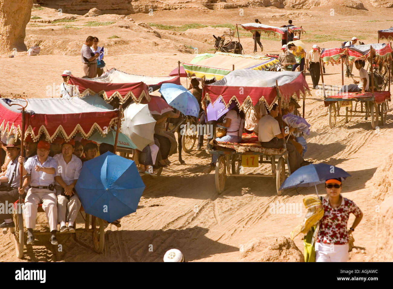 Silkroad tourists hi-res stock photography and images - Alamy