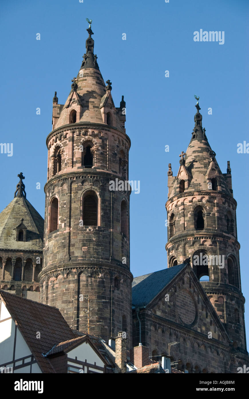 The famous dome of Worms Germany Stock Photo - Alamy