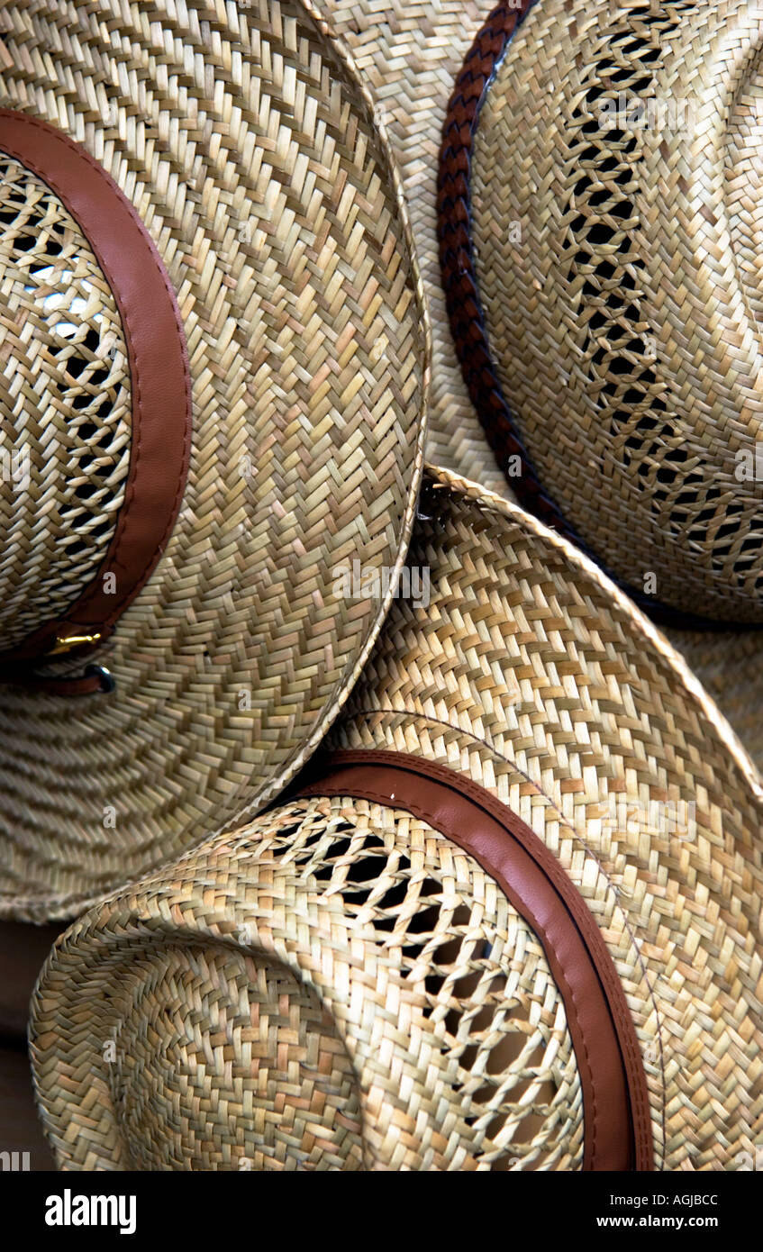 Straw hat pattern Stock Photo - Alamy