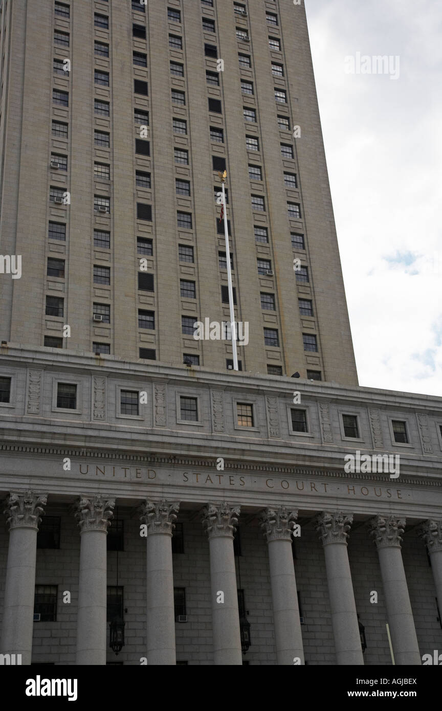 Court House in Manhattan, New York Stock Photo - Alamy
