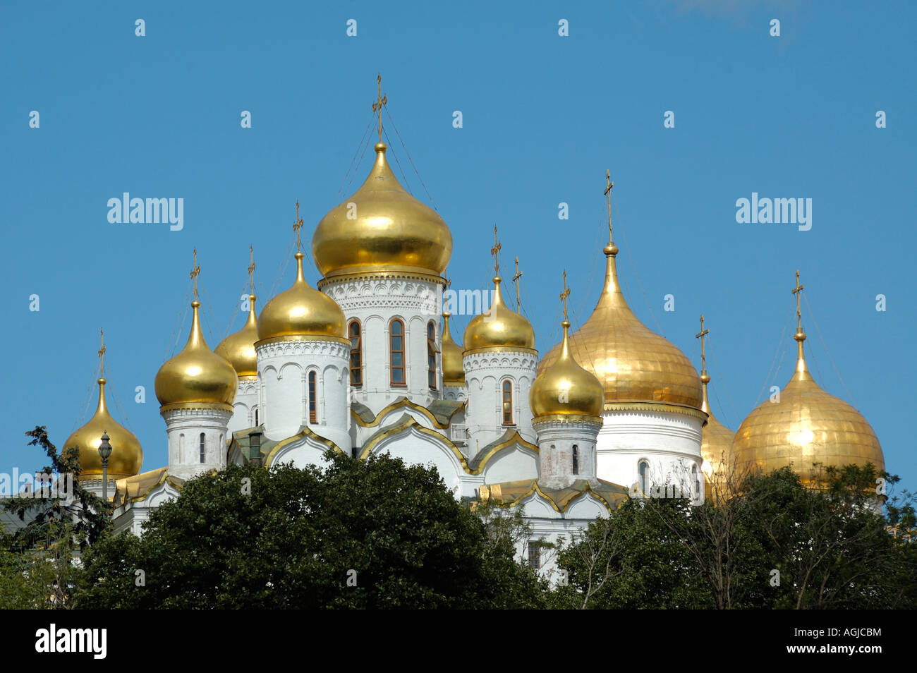 Kind on a temple in Moscow Stock Photo - Alamy