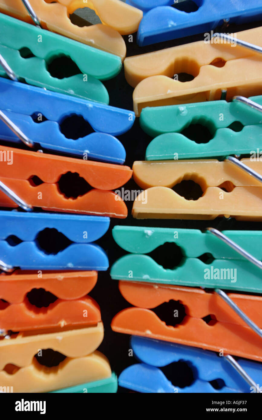 Coat hanging pegs hi-res stock photography and images - Alamy