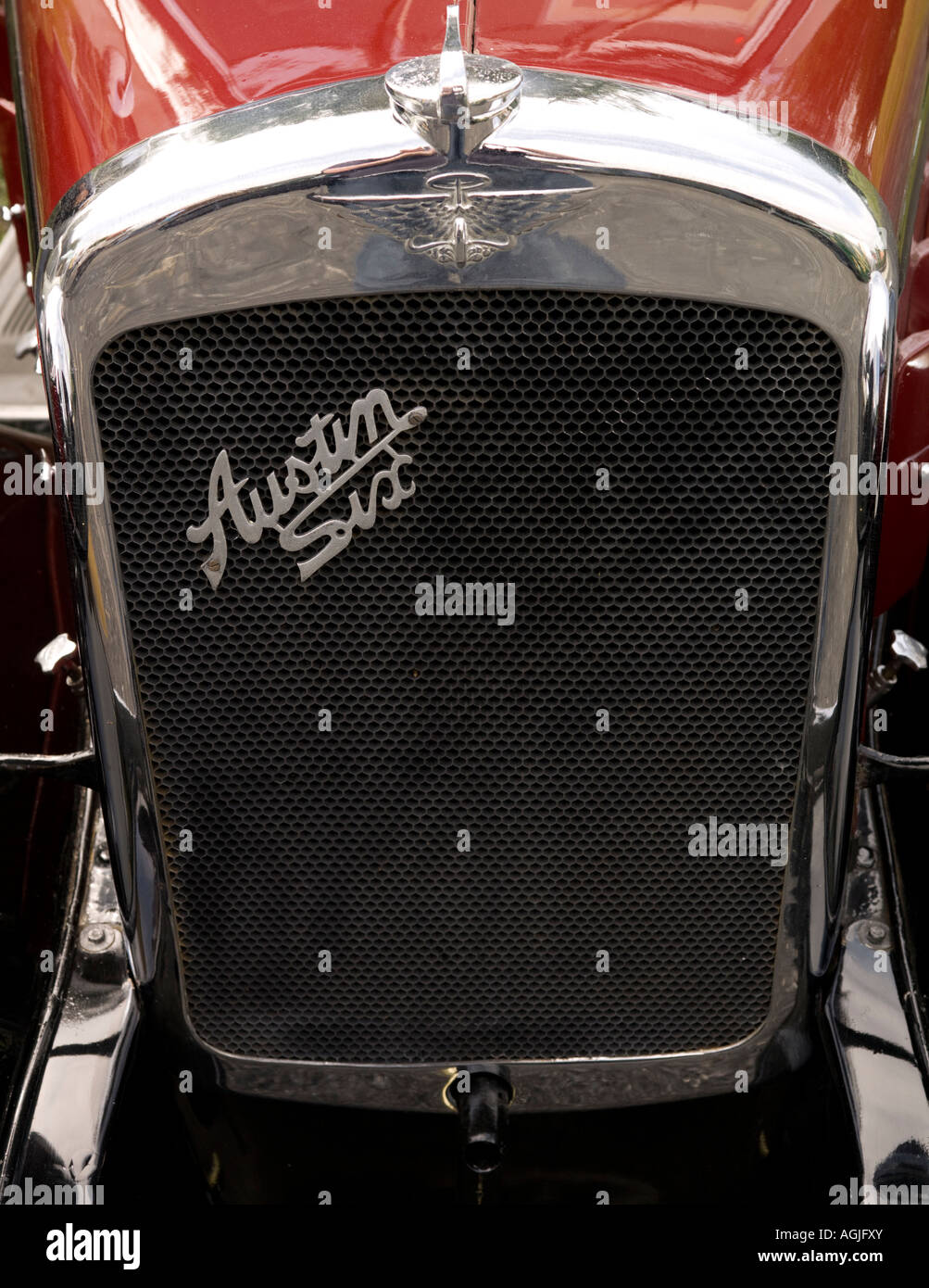 The front grill of an Austin Six Motor car Stock Photo - Alamy