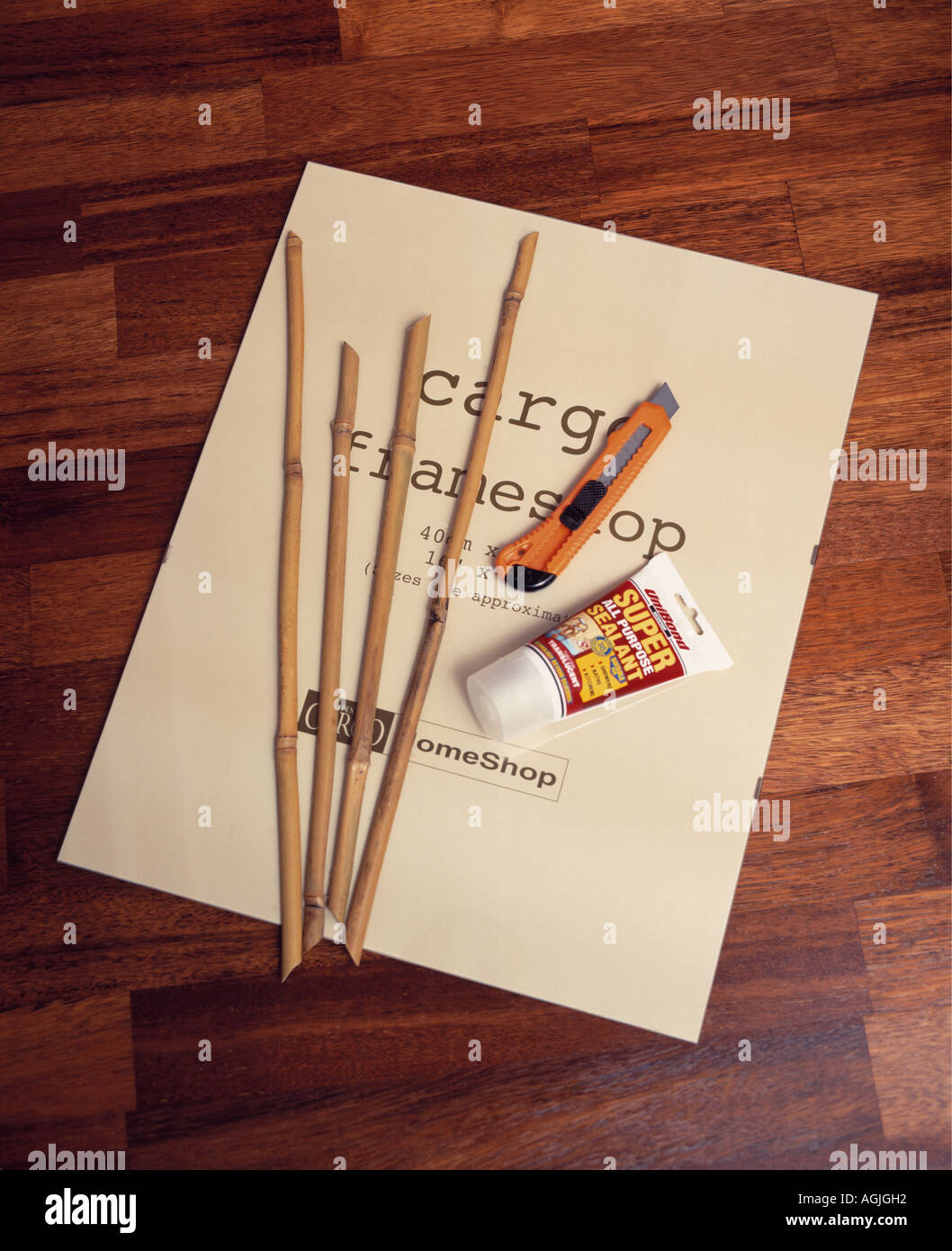 Making a Frame Stock Photo - Alamy