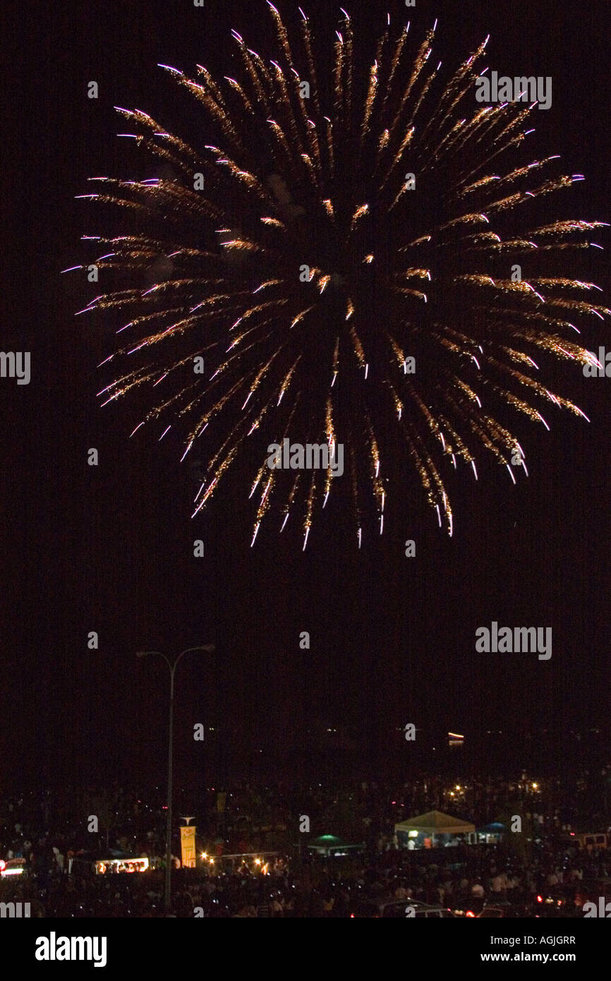 Fireworks at 2nd Pyrolympics Pasay City Philippines Stock Photo - Alamy