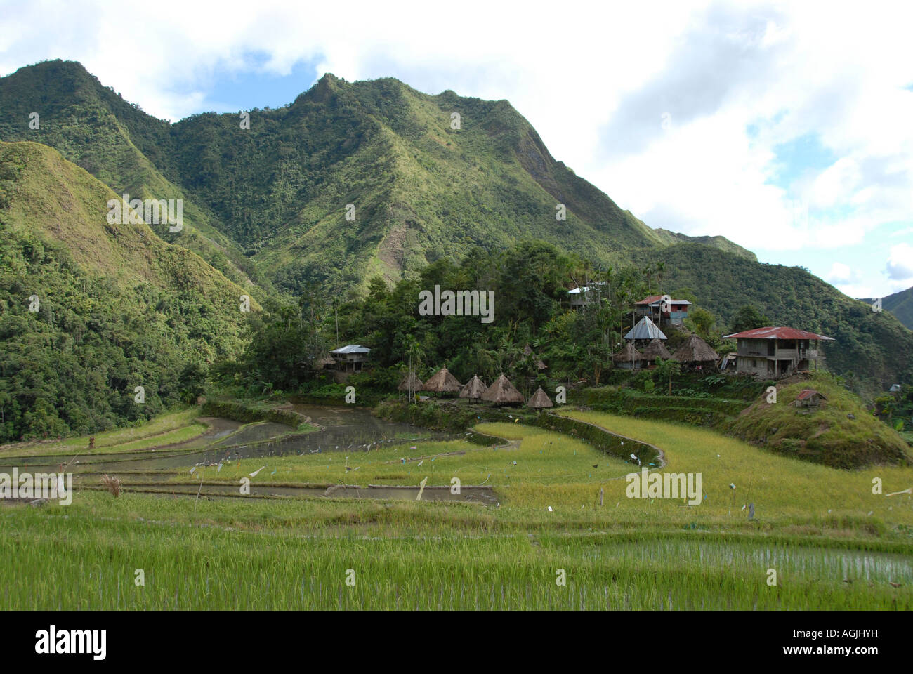 Banaue rice terraces batad philippine cordilleras hi-res stock ...