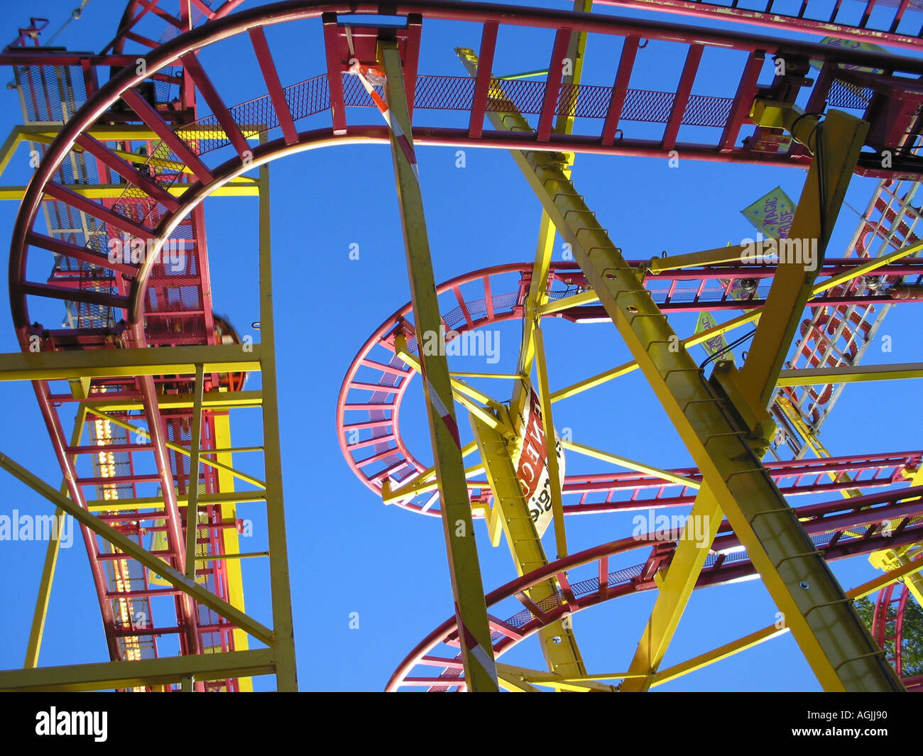 roller coaster ride Stock Photo - Alamy