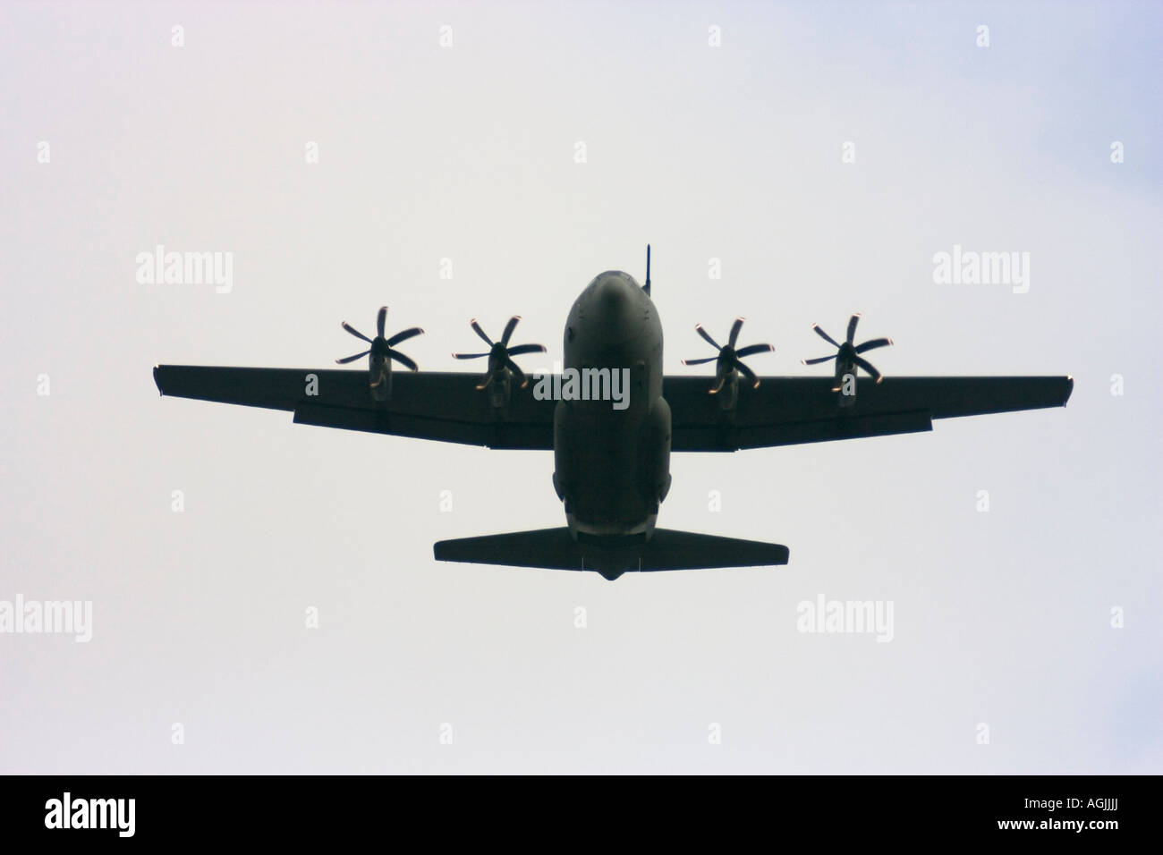 Hercules C-130 cargo airplane Stock Photo - Alamy