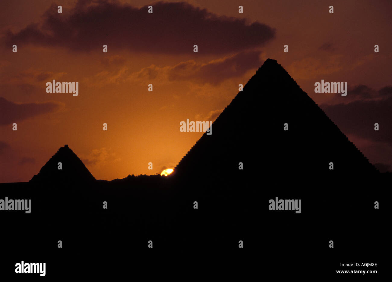 Cairo the pyramid of Cheops Stock Photo - Alamy