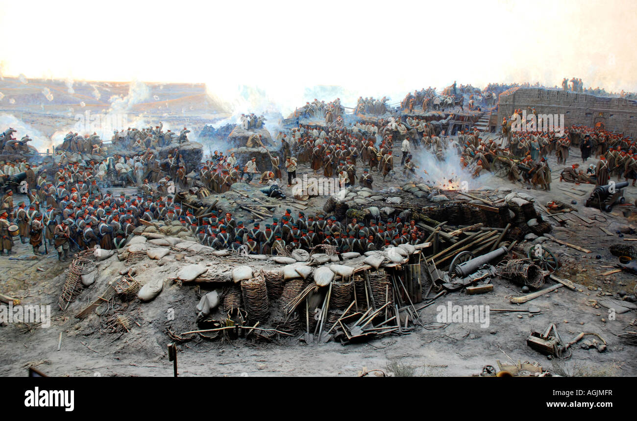 Siege of Sevastopol panorama Stock Photo - Alamy