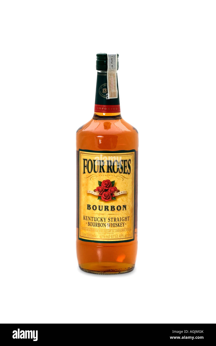 Four roses bourbon Stock Photo - Alamy
