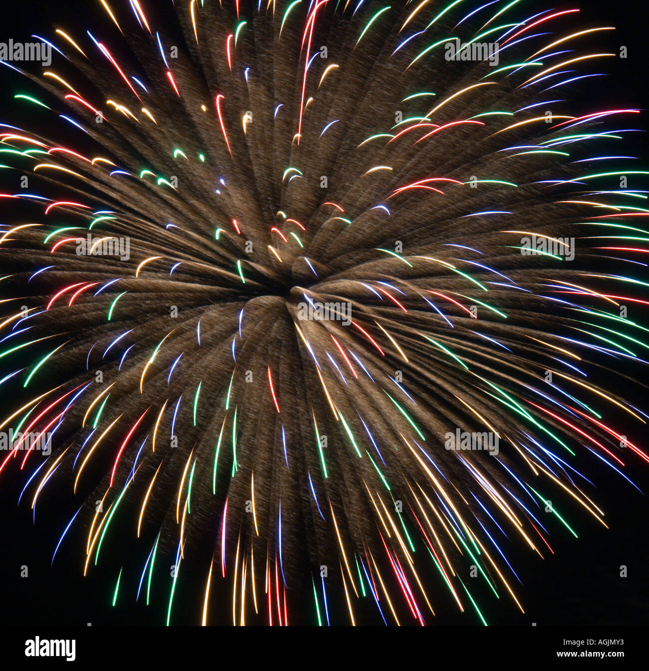 Fourth of July fireworks celebration in the USA Stock Photo - Alamy