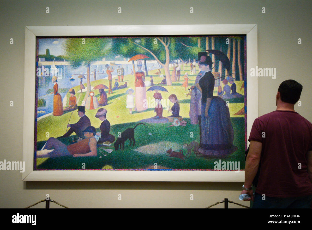 Chicago art institute seurat hi-res stock photography and images - Alamy