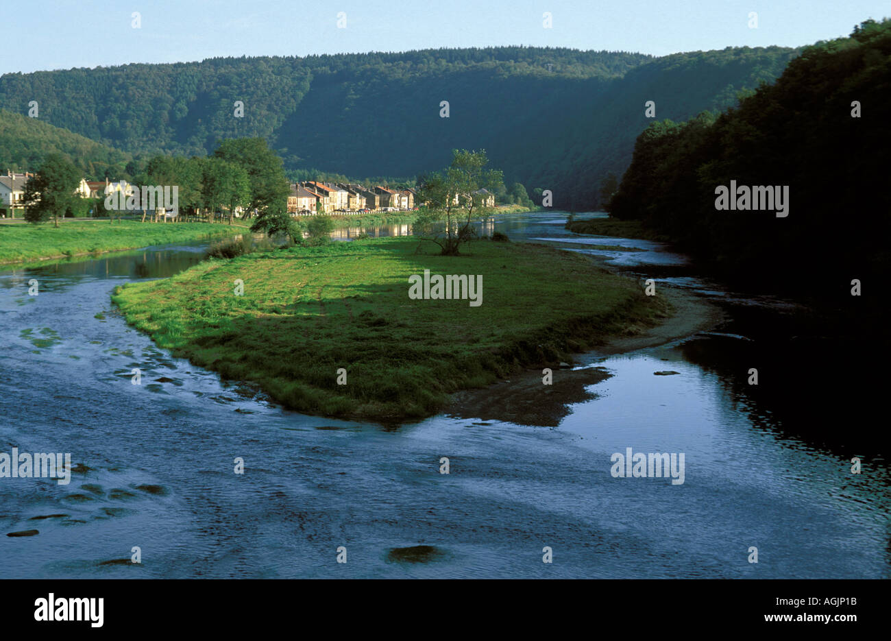 The river Chiers Stock Photo - Alamy