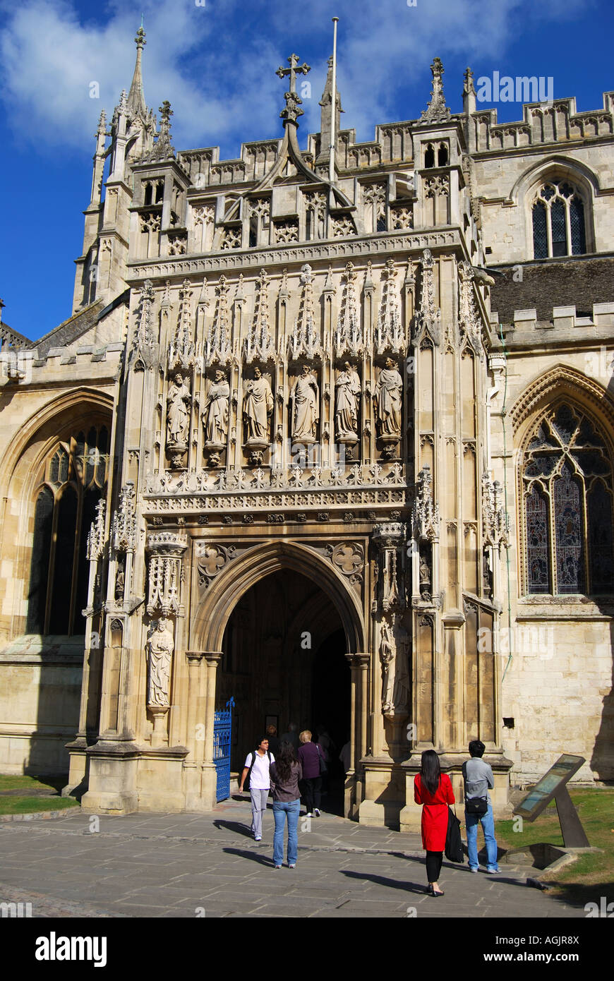 Cathedral Entrance Gloucester Cathedral Gloucester High Resolution ...