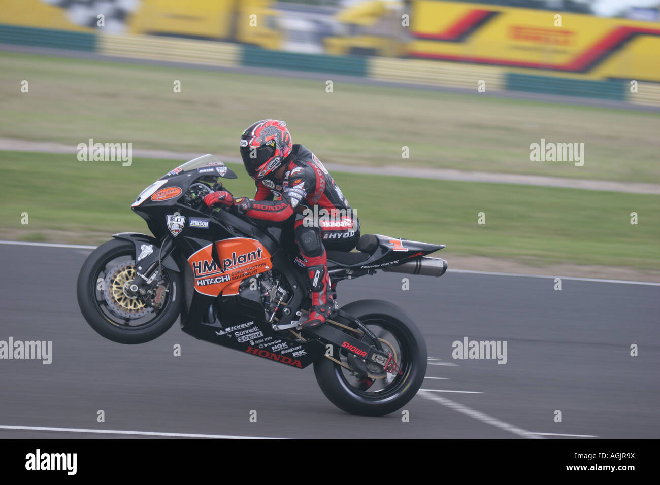 British Superbike Wheeling 2007 Stock Photo - Alamy