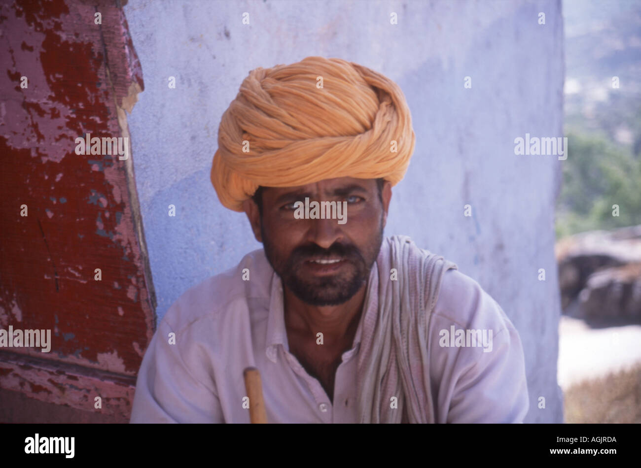 Local man Mount Abu India Stock Photo - Alamy