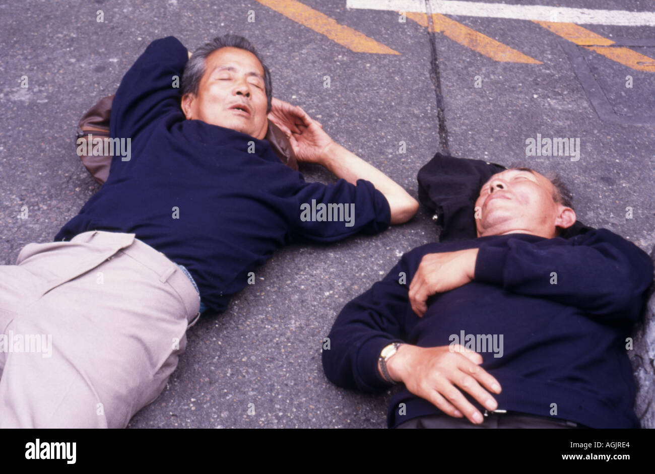 Two men sleeping together hi-res stock photography and images - Alamy