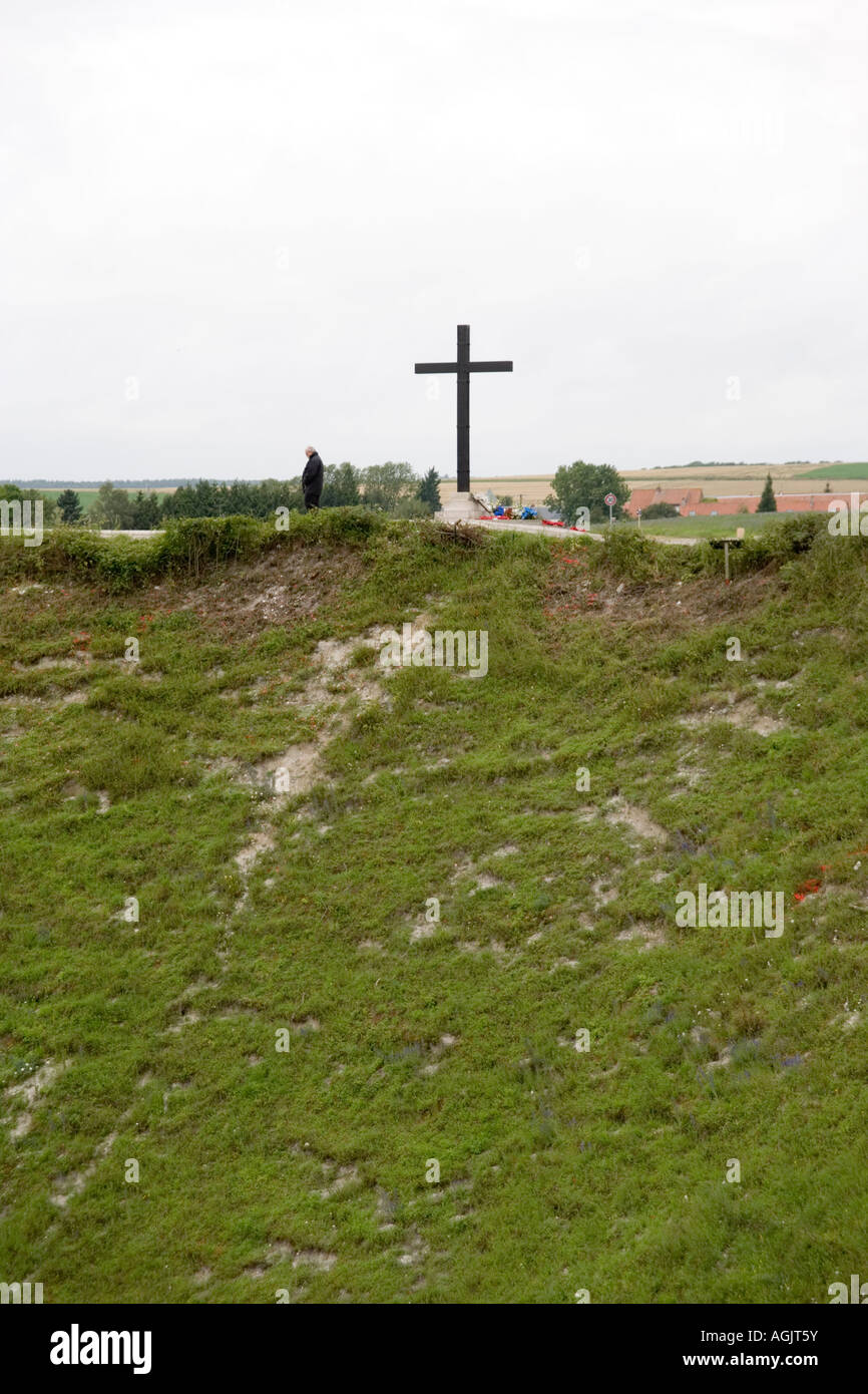 Lochnagar Crater the site of a mine exploded by the British on 1st July ...