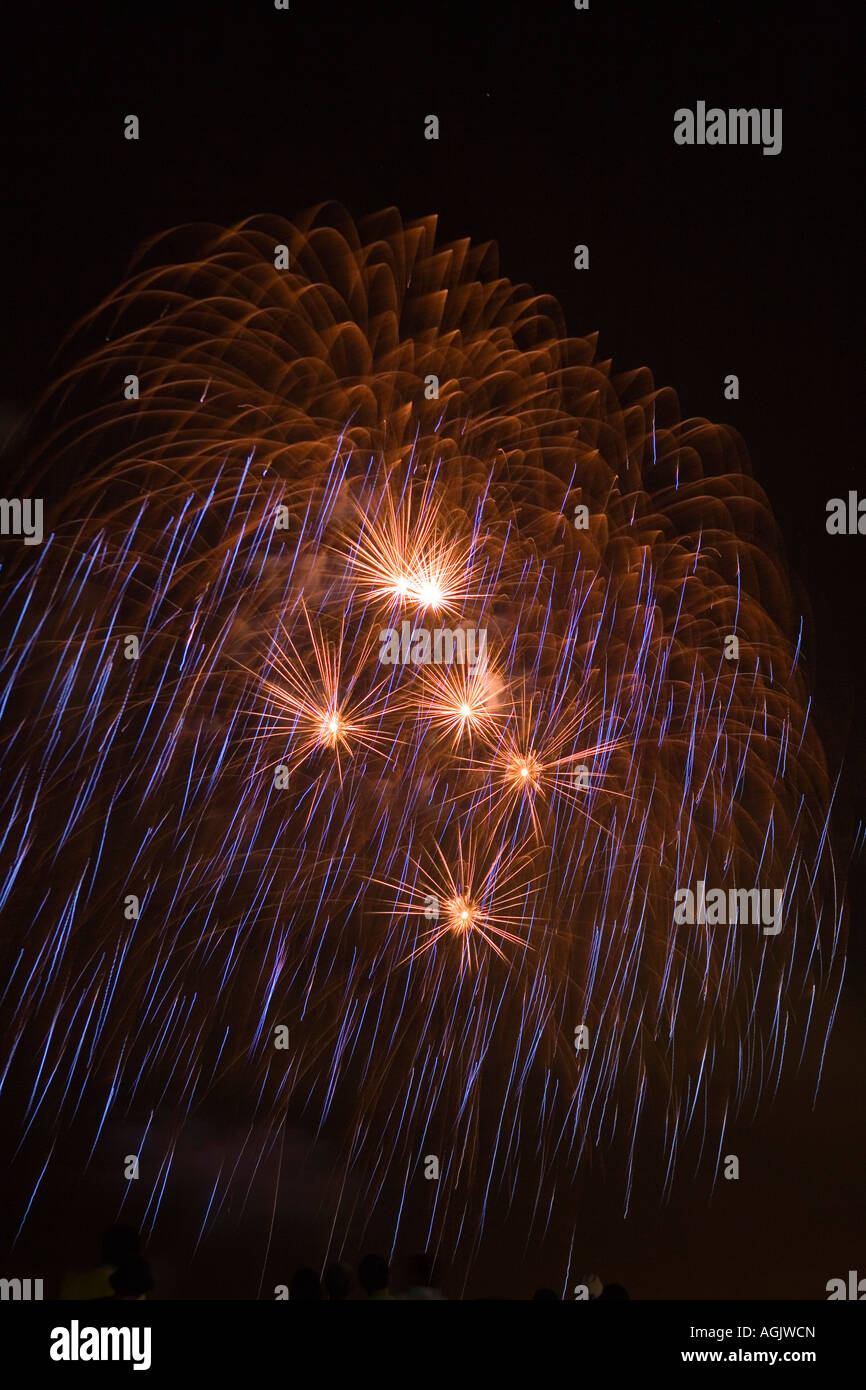 Fireworks at 2nd Pyrolympics Pasay City Philippines taken January 12 ...