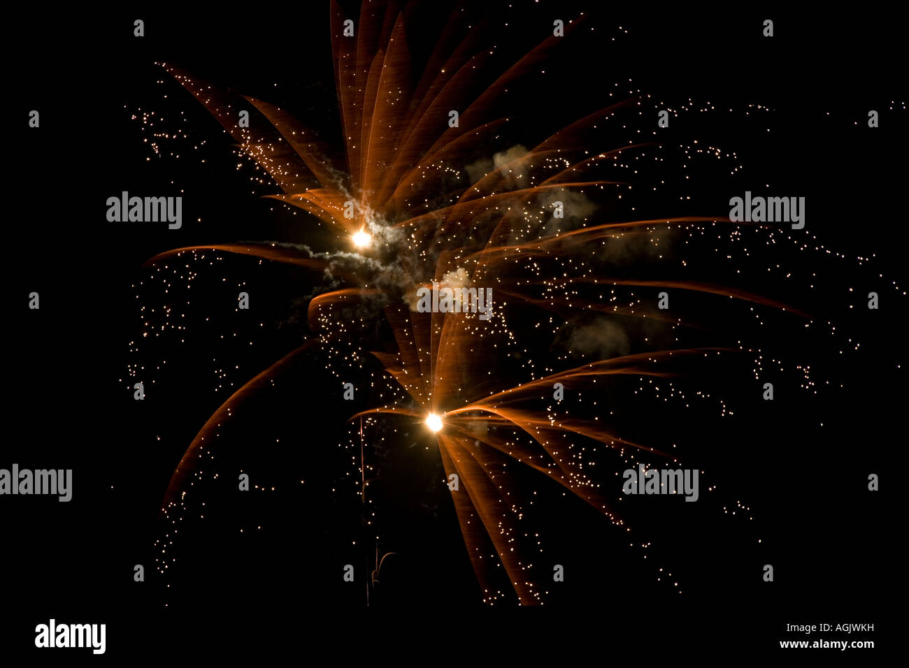 Fourth of July Fireworks Celebration United States of America's ...