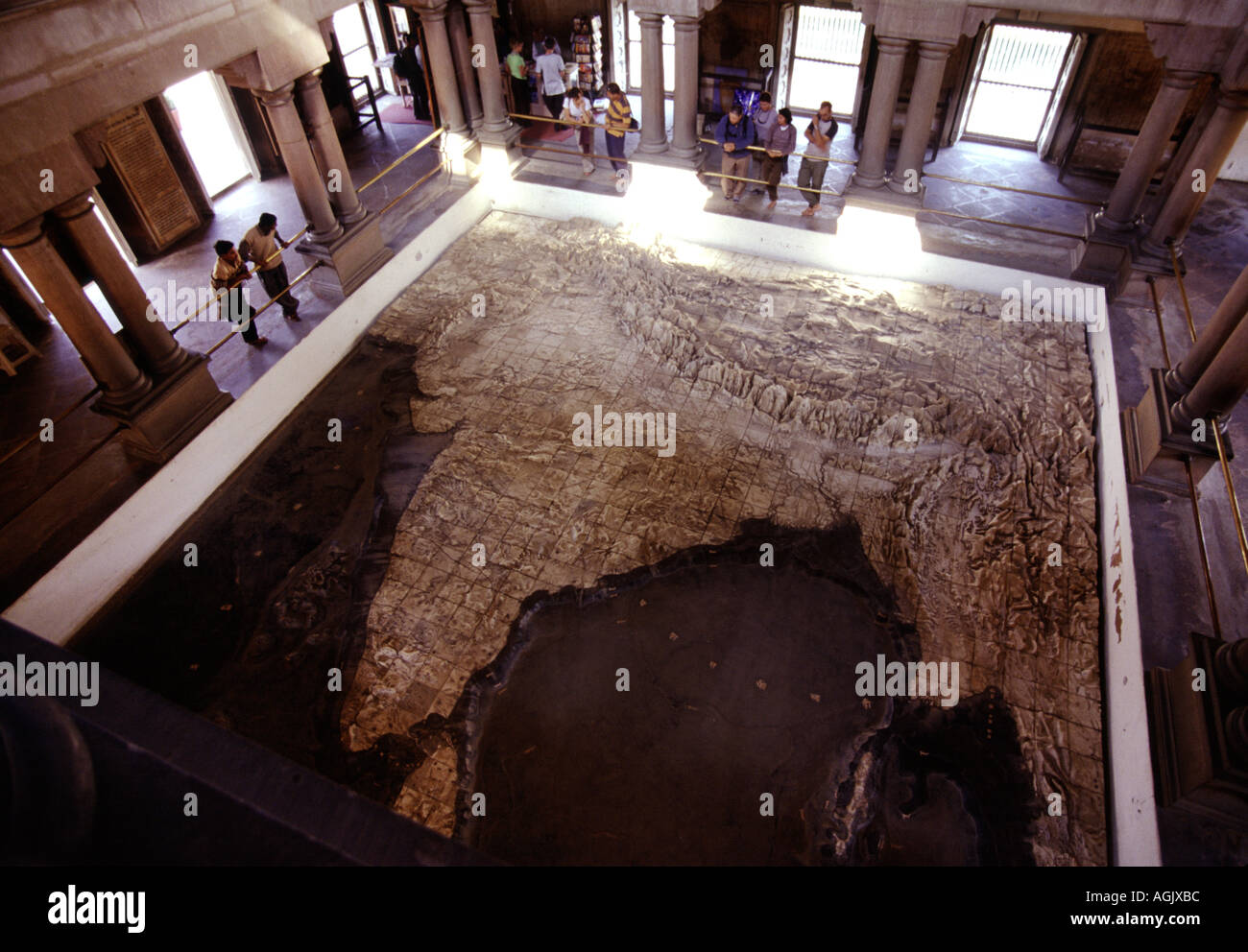 Bharat Mata With Map