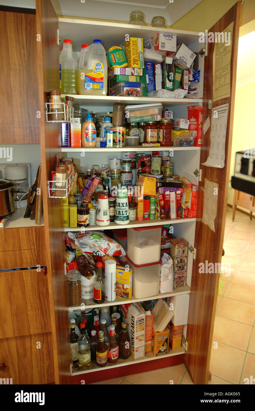 Tins cupboard hi-res stock photography and images - Alamy