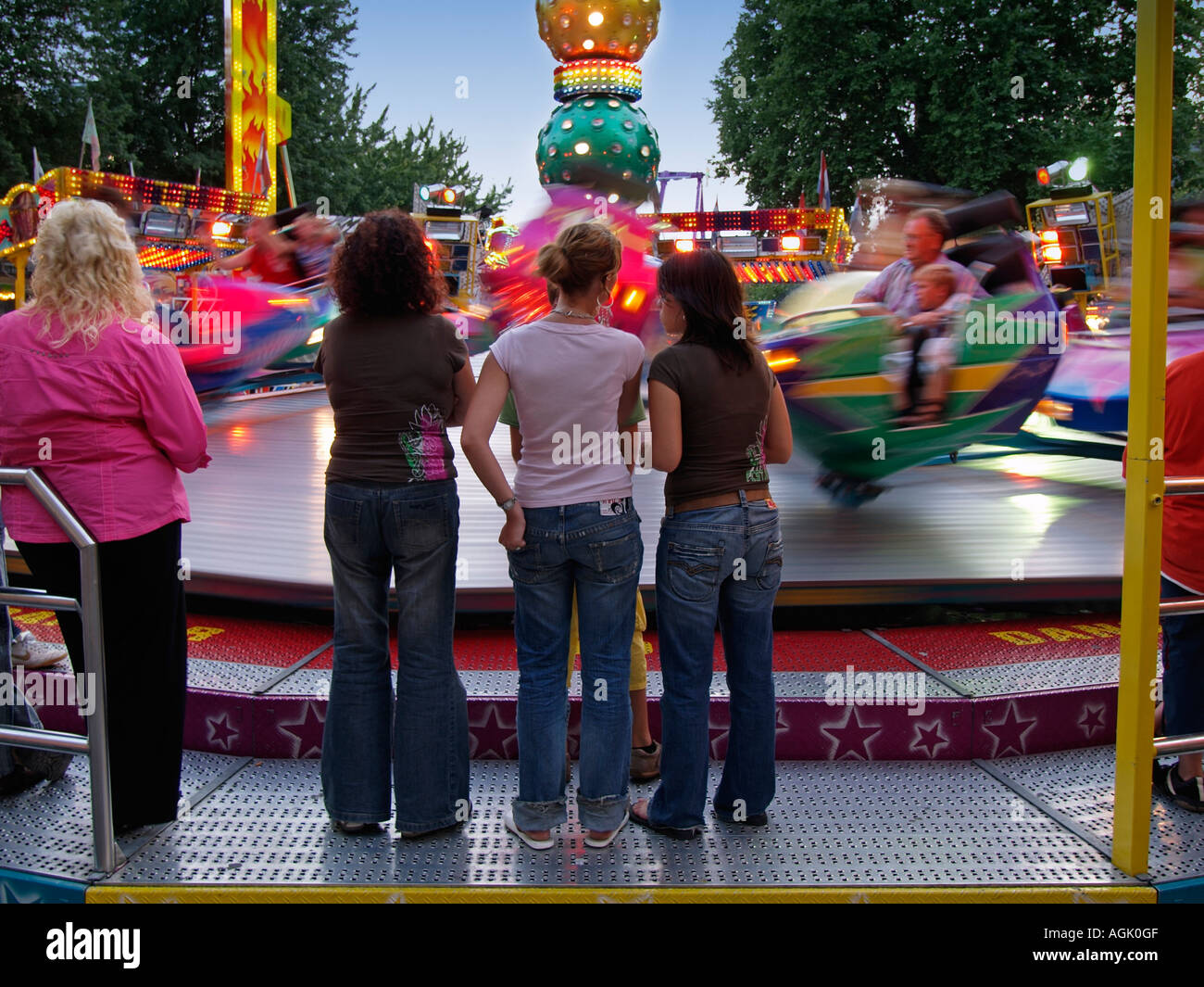 Tilburg funfair hi-res stock photography and images - Alamy