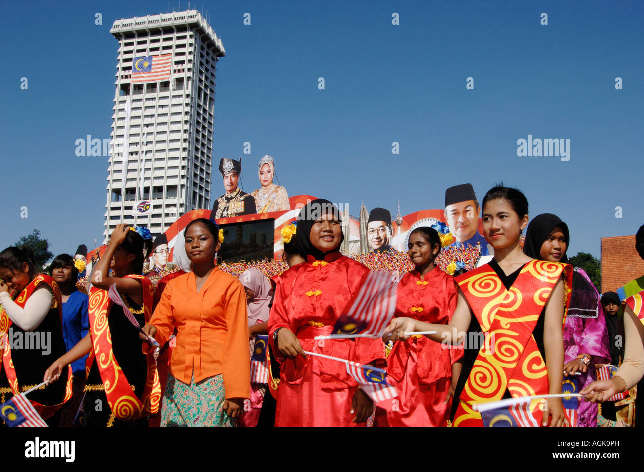 Malaysia s 50th Independence Day parade at the Merdeka Square in Kuala ...