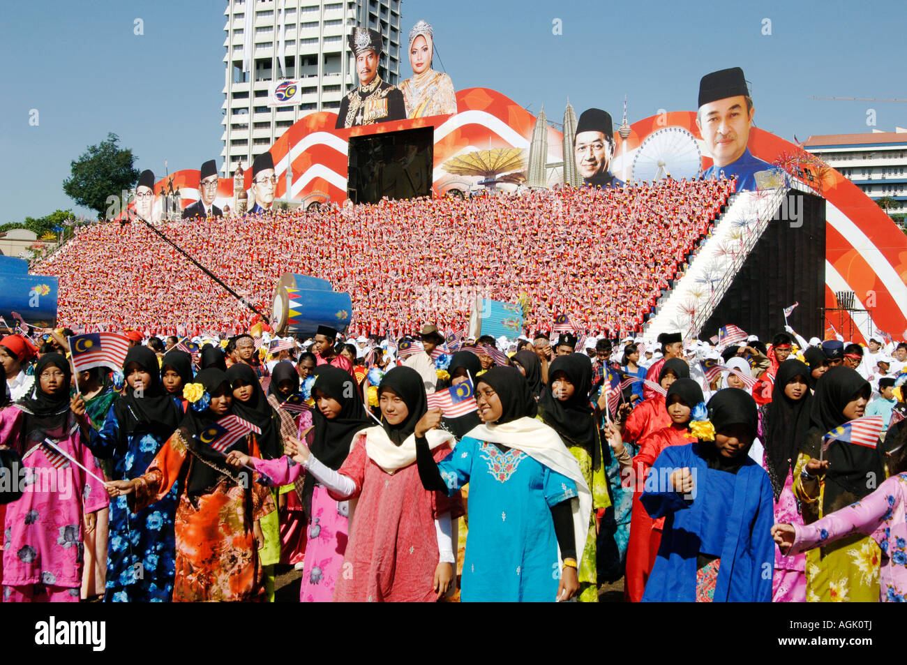 Malaysia s 50th Independence Day parade at the Merdeka Square in Kuala ...