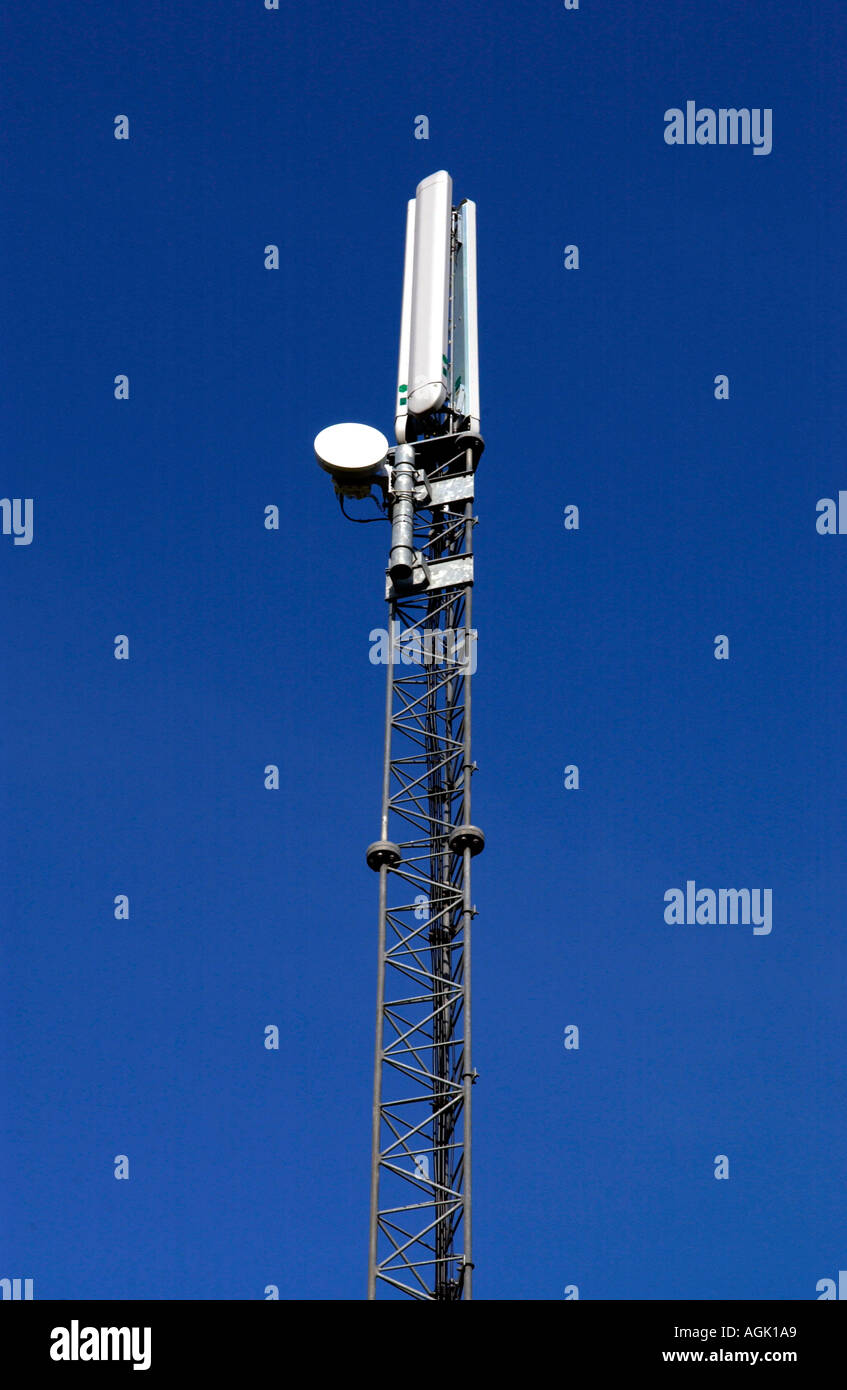 mobile communications mast Stock Photo - Alamy